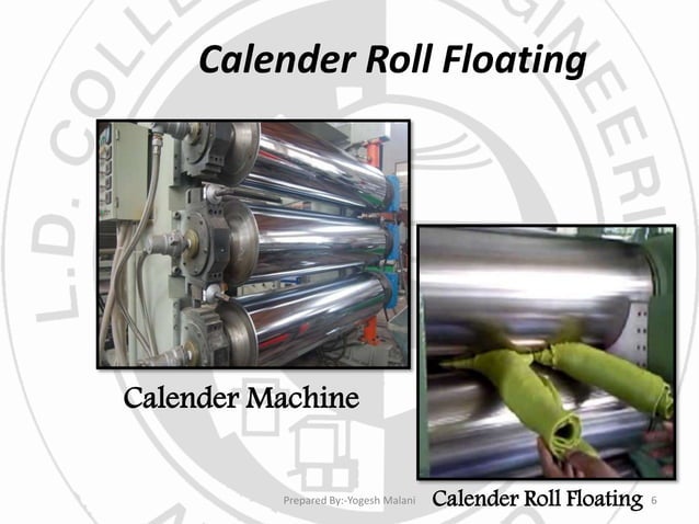 Calender roll floating | PPT