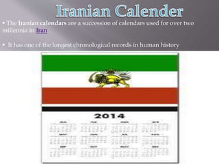 Calenders of the world | PPTX