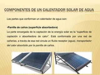 Calentador solar de gua | PPTX