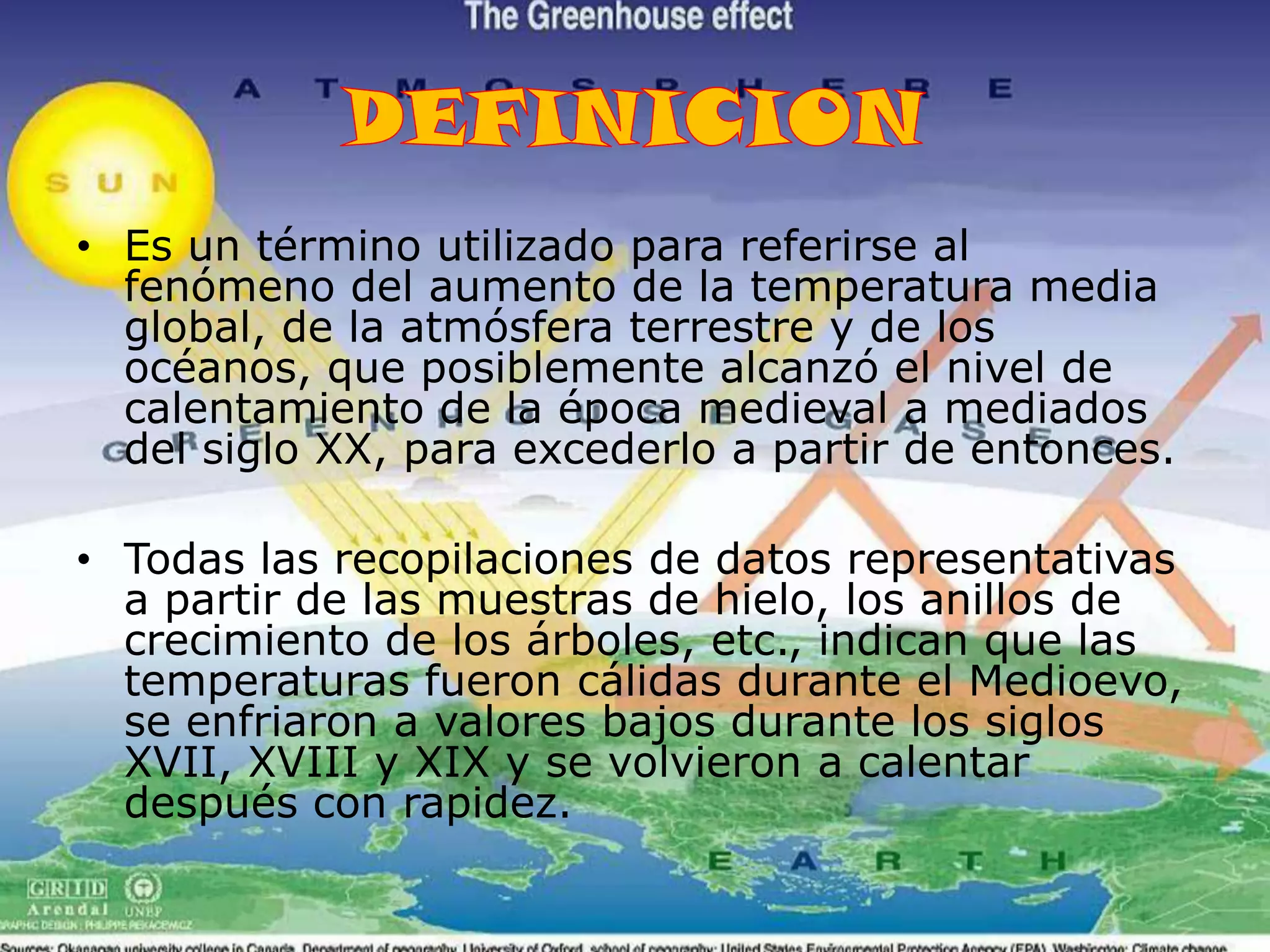 Calentamiento global | PPTX