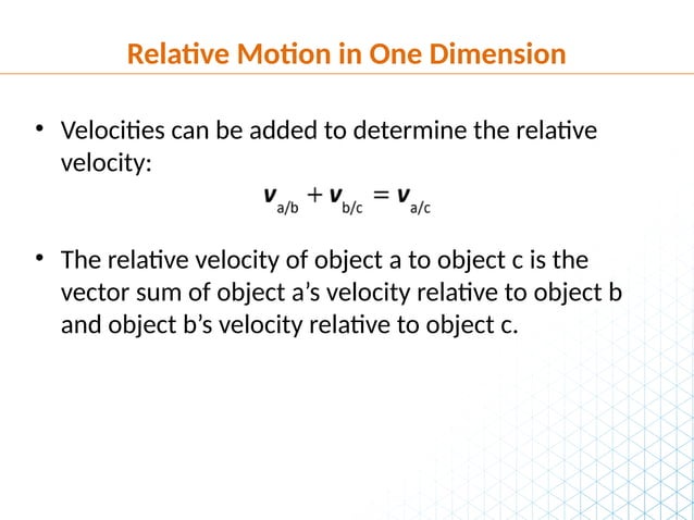 Relative_Velocity and angular velocity,mechanics of forces | PPT