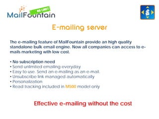 MailFountain email server | PDF