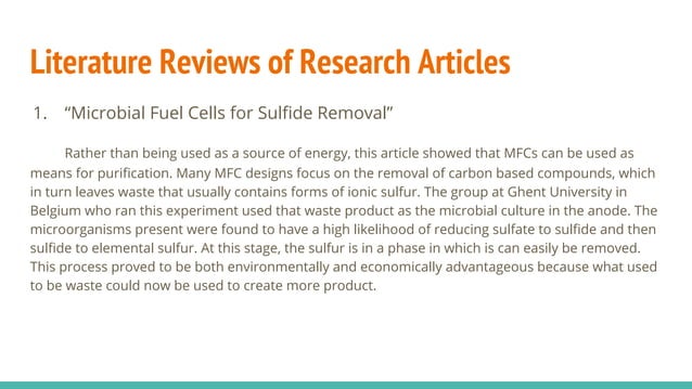 Microbial Fuel Cell Project | PDF