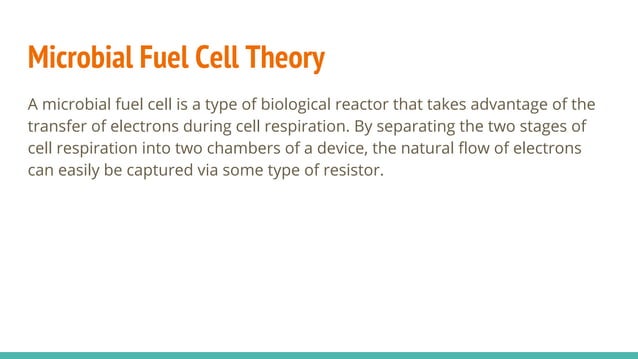 Microbial Fuel Cell Project | PDF