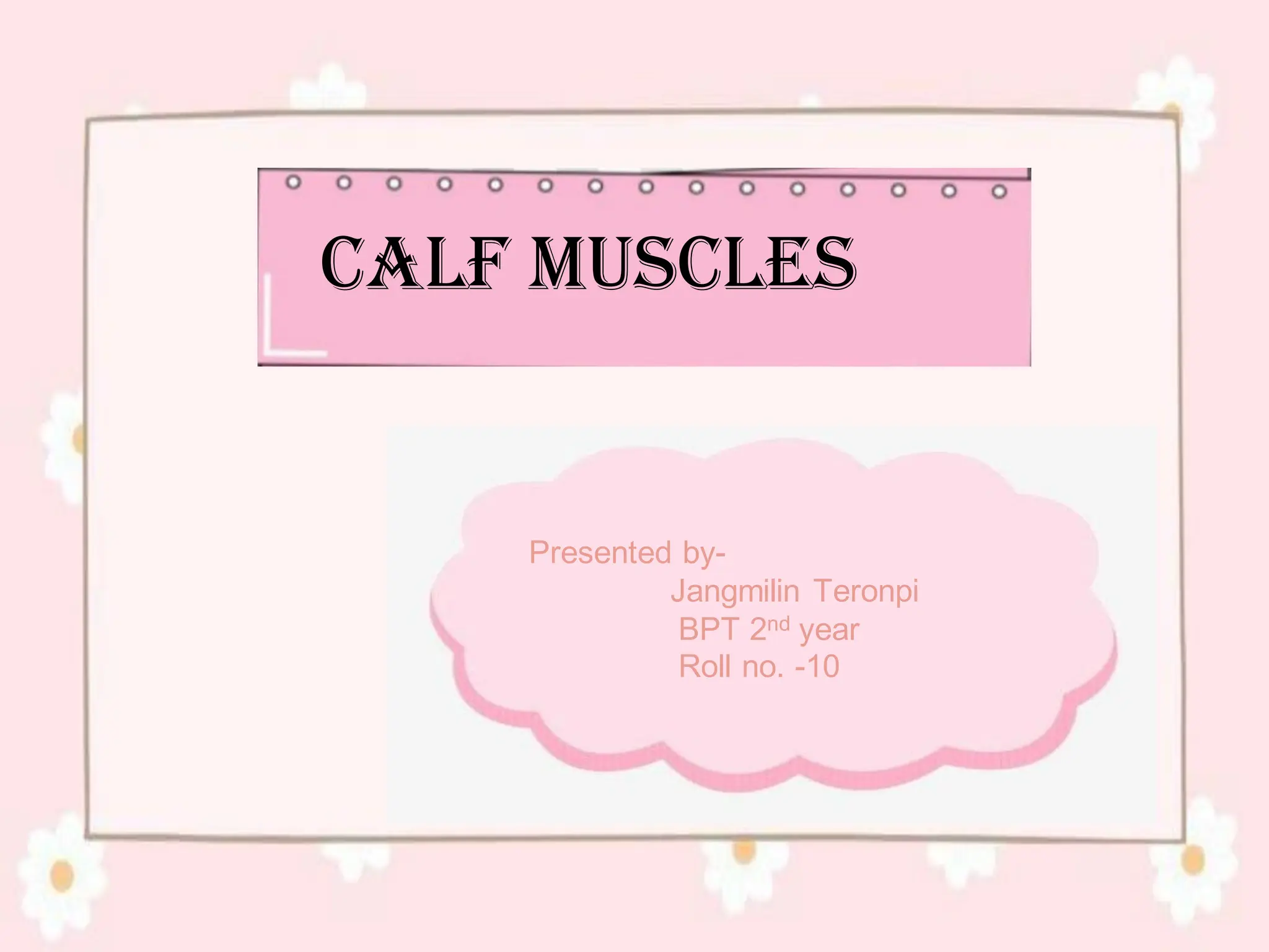 CALF MUSCLE and it's importance. Action of calf muscle and it's ...