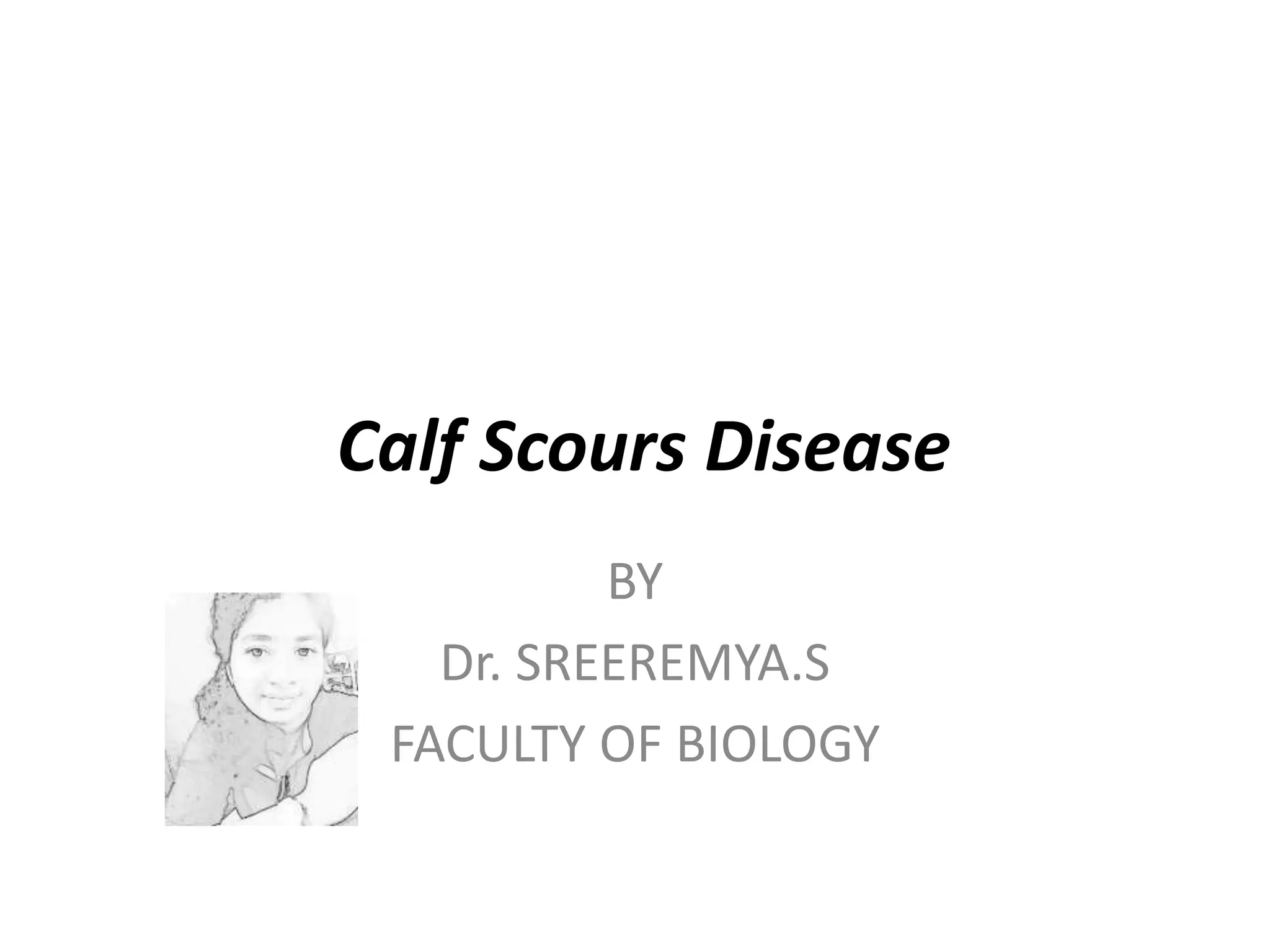 Calf scours disease | PPTX
