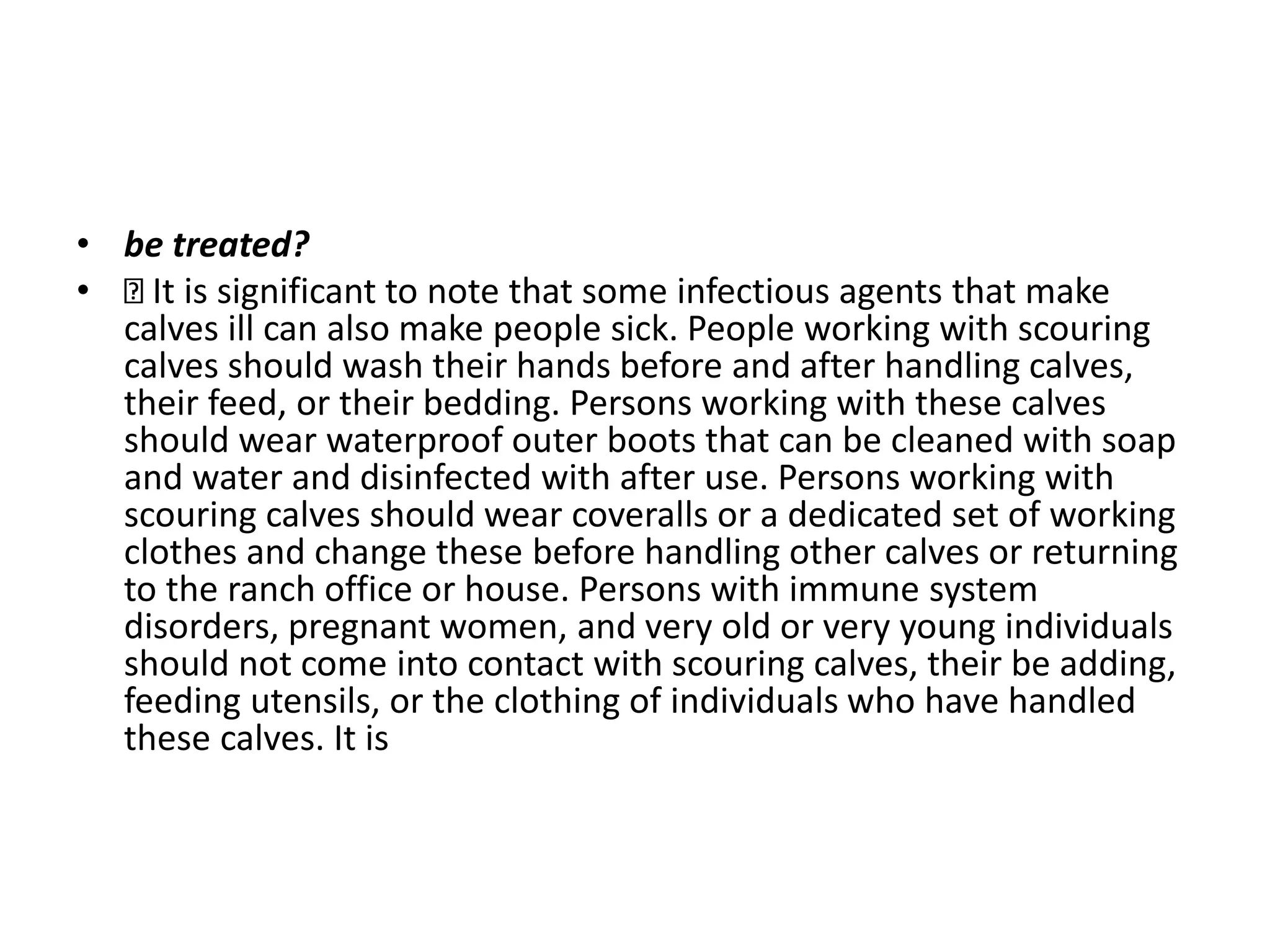 Calf scours disease | PPTX