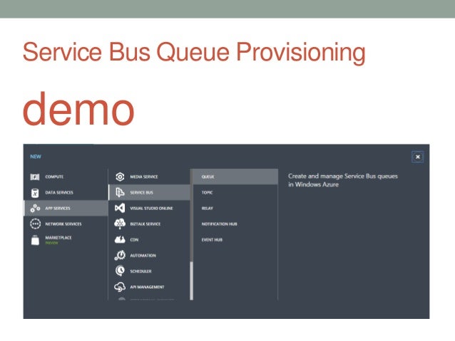 Calgary azure dev camp - Service Bus
