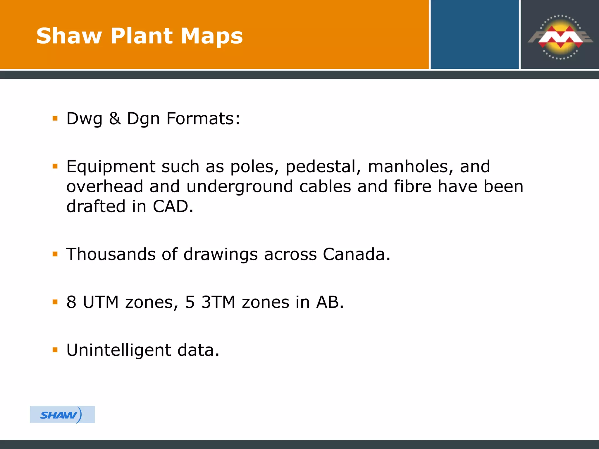 Conversion of CAD Drawings and Shape Files to Oracle Objects | PPT