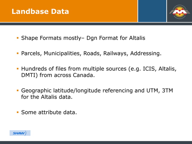 Conversion of CAD Drawings and Shape Files to Oracle Objects | PPT