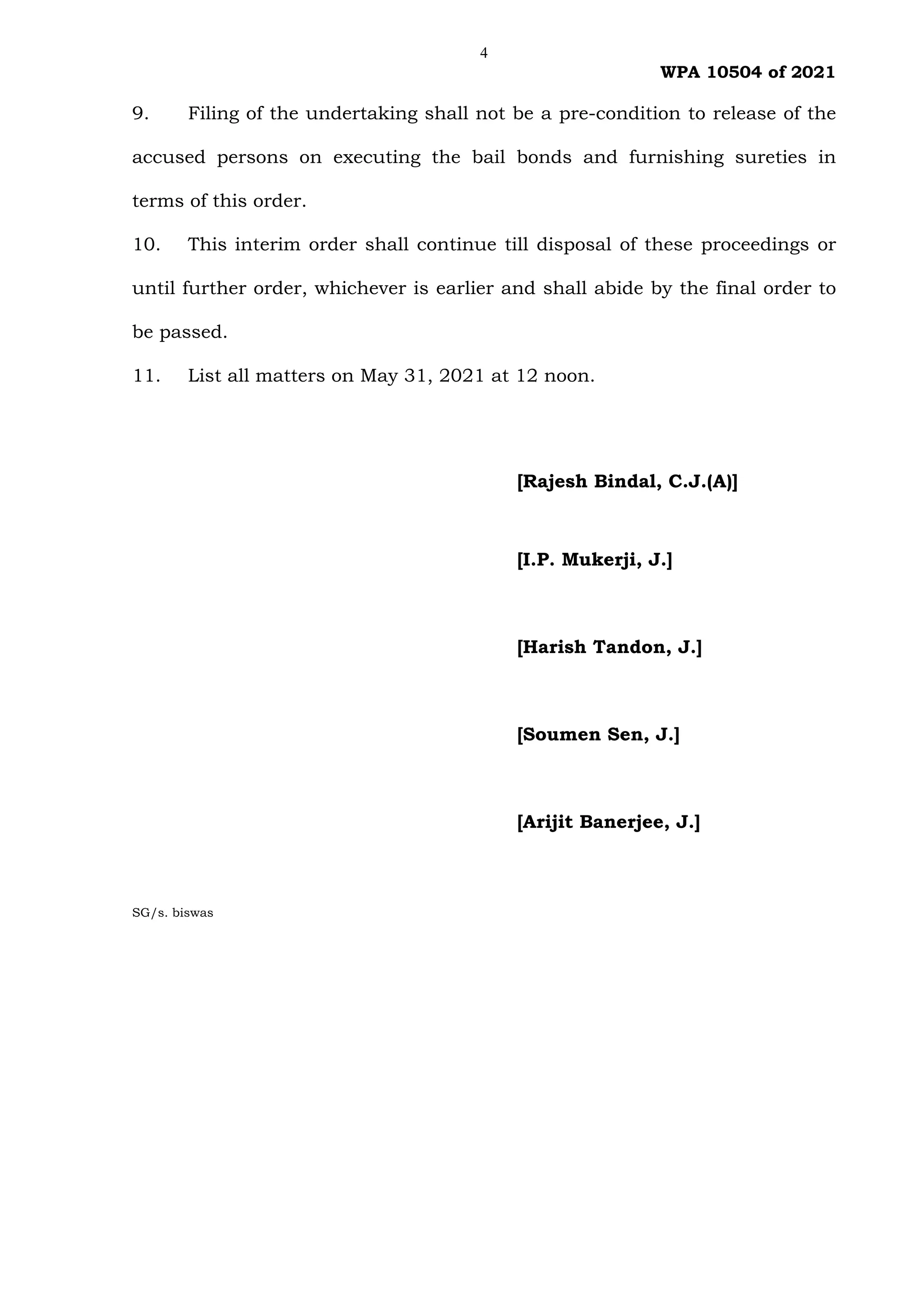 Cal hc interim bail | PDF