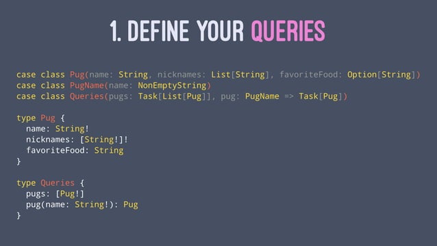 Designing a Functional GraphQL Library | PPT