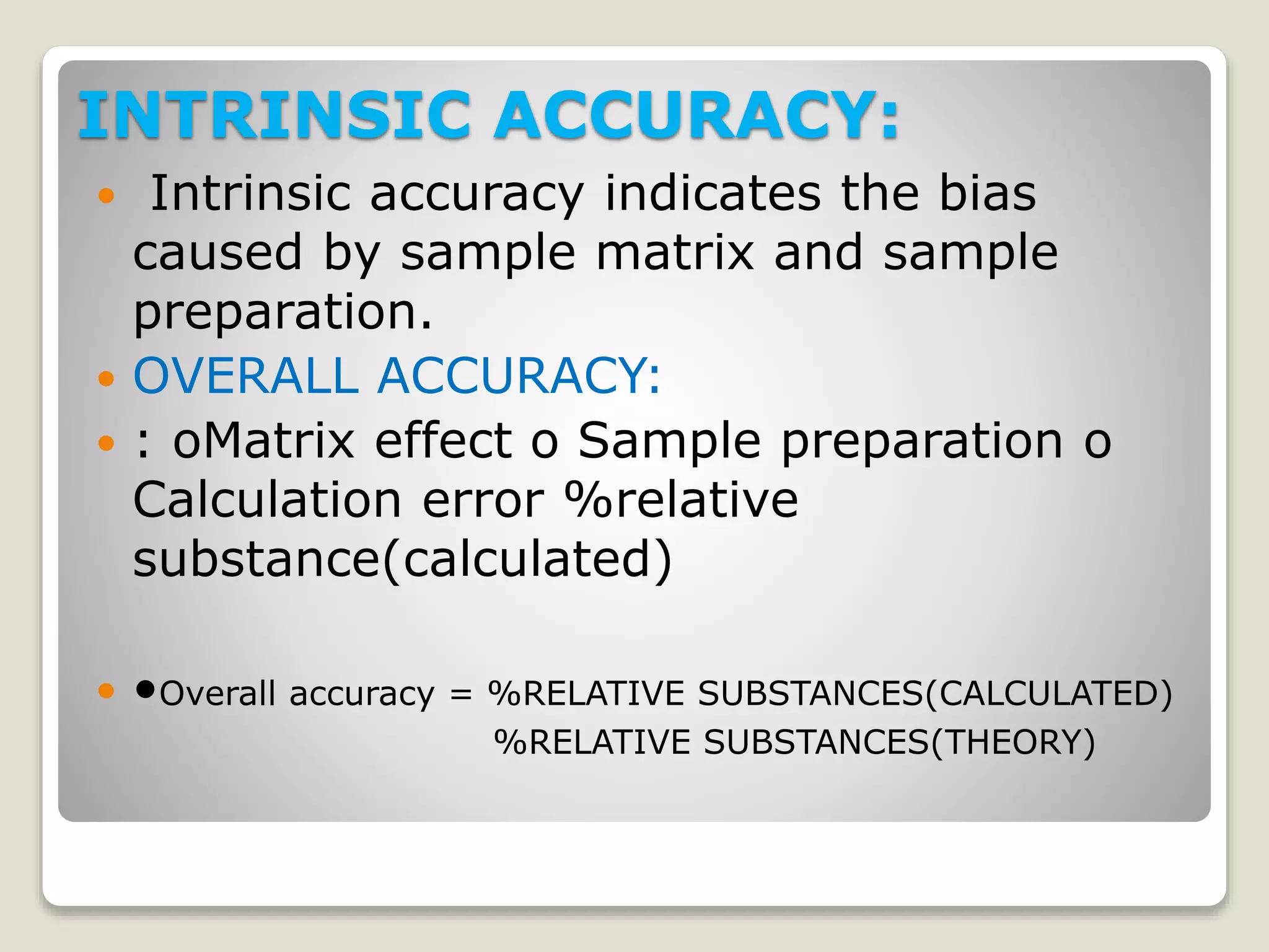 Calibaration And Validation Of Hplc Pptx Chemistry Science