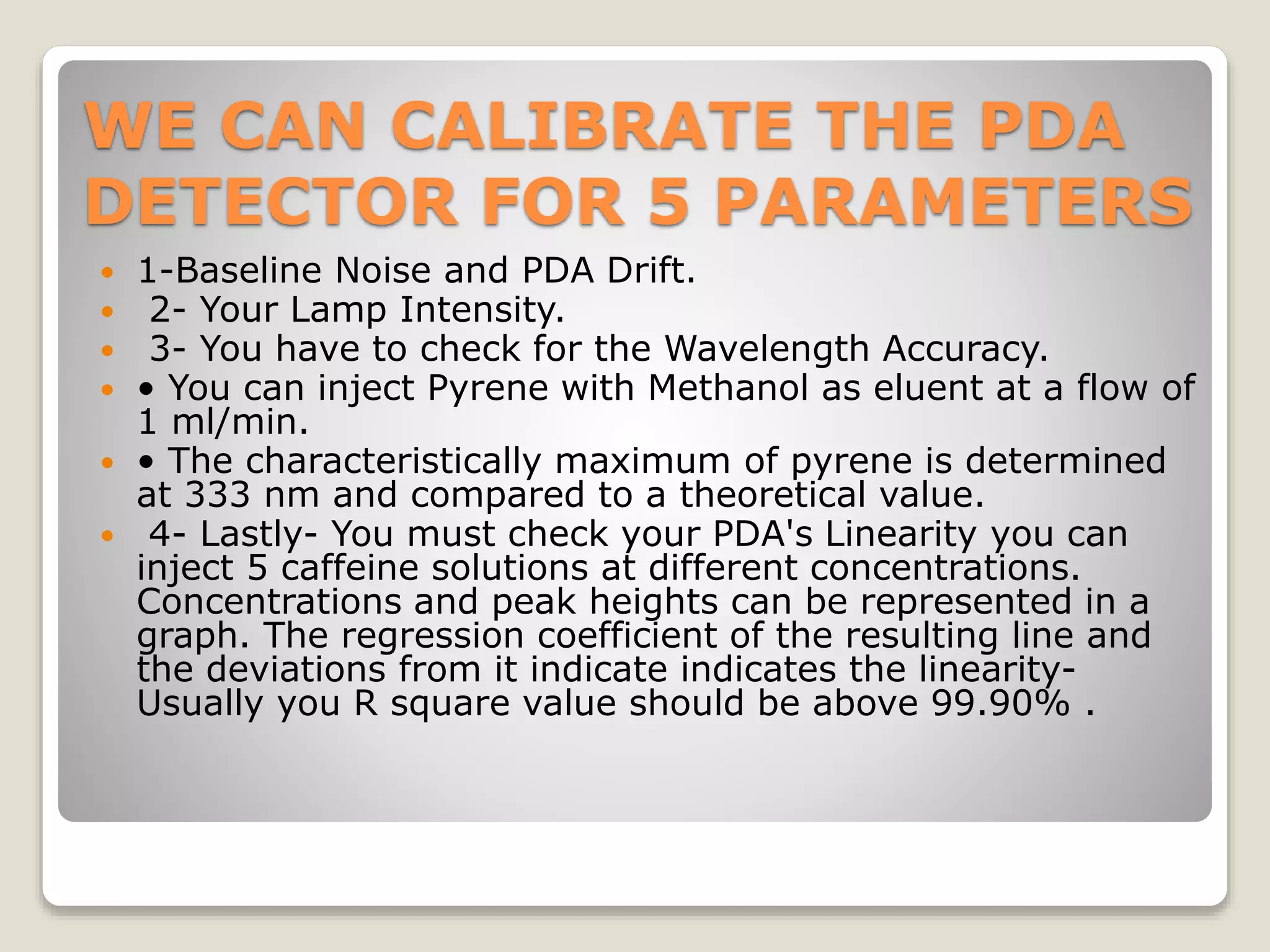 Calibaration And Validation Of Hplc Pptx Chemistry Science