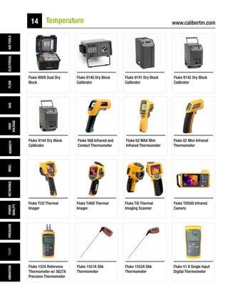 Caliber Test & Measurement Rental Catalog | PDF