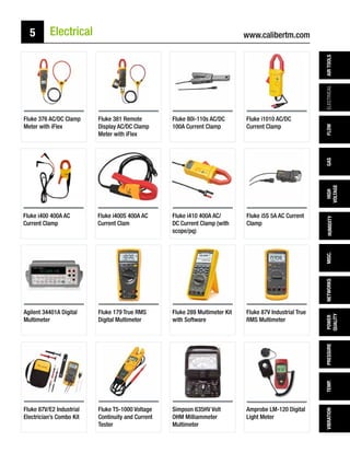 Caliber Test & Measurement Rental Catalog | PDF