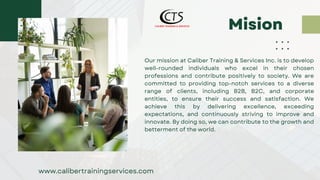 Caliber Training & Services seo.pdf