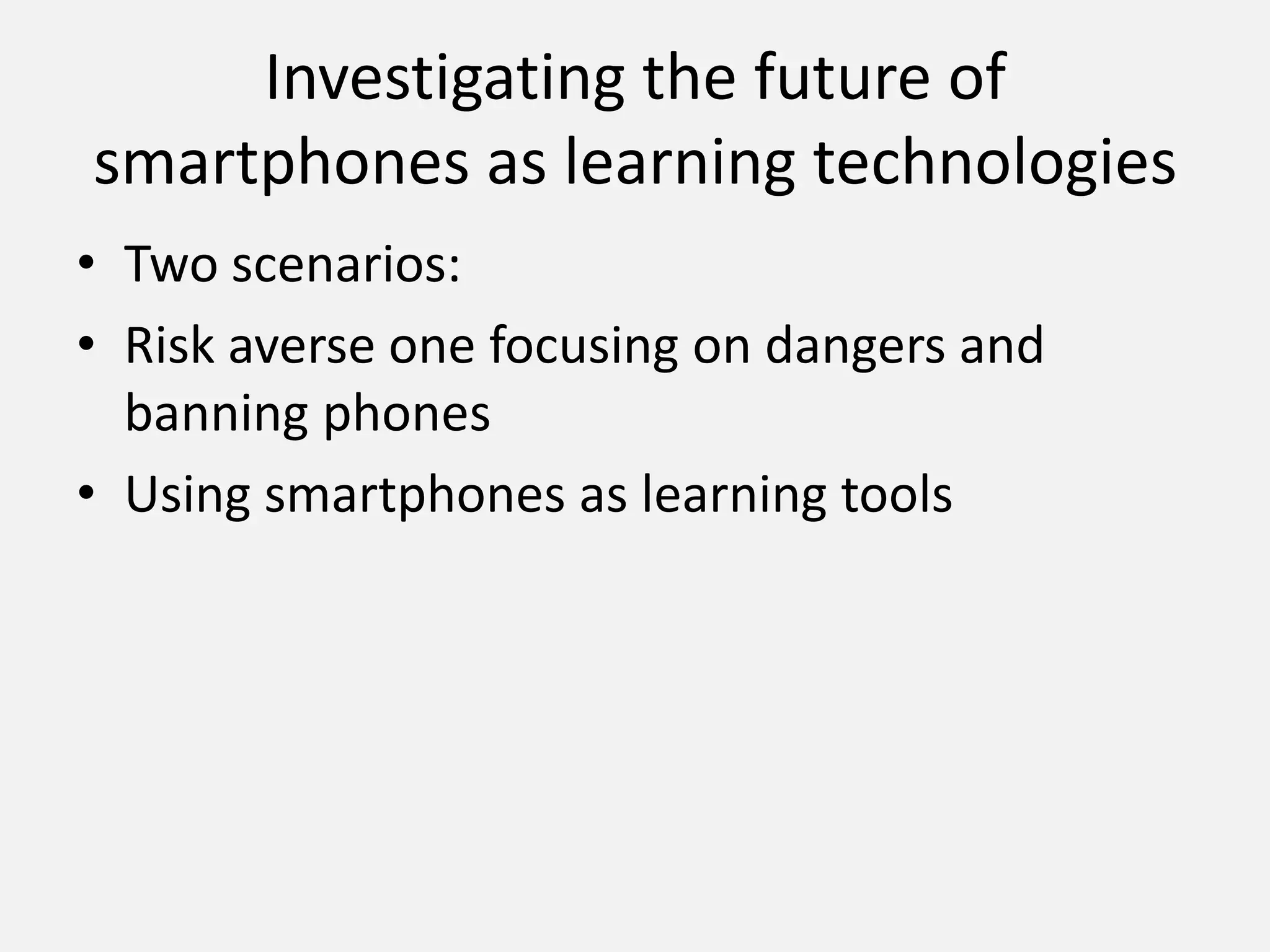 CAL11 IBL workshop presentation | PPT