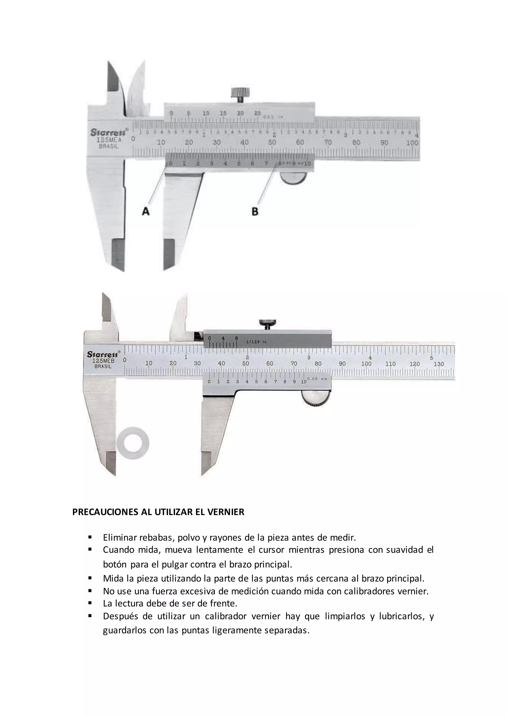 Calibrador vernier | DOCX