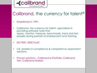 Calibrand Medical e-Portfolio | PPTX