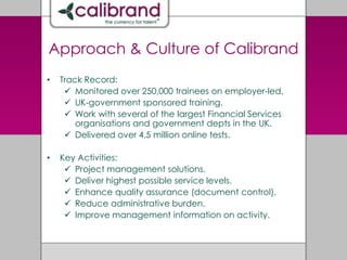 Calibrand Medical e-Portfolio | PPTX