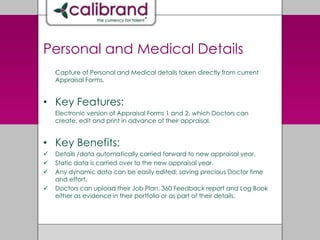 Calibrand Medical e-Portfolio | PPTX