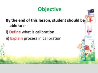 Calibration | PPT