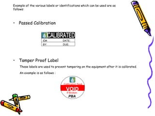 Calibration | PPT