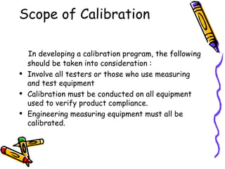 Calibration | PPT