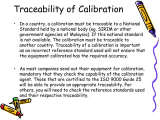 Calibration | PPT