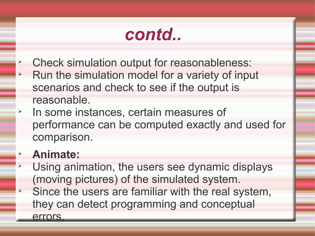 Calibration and validation model (Simulation ) | PPT