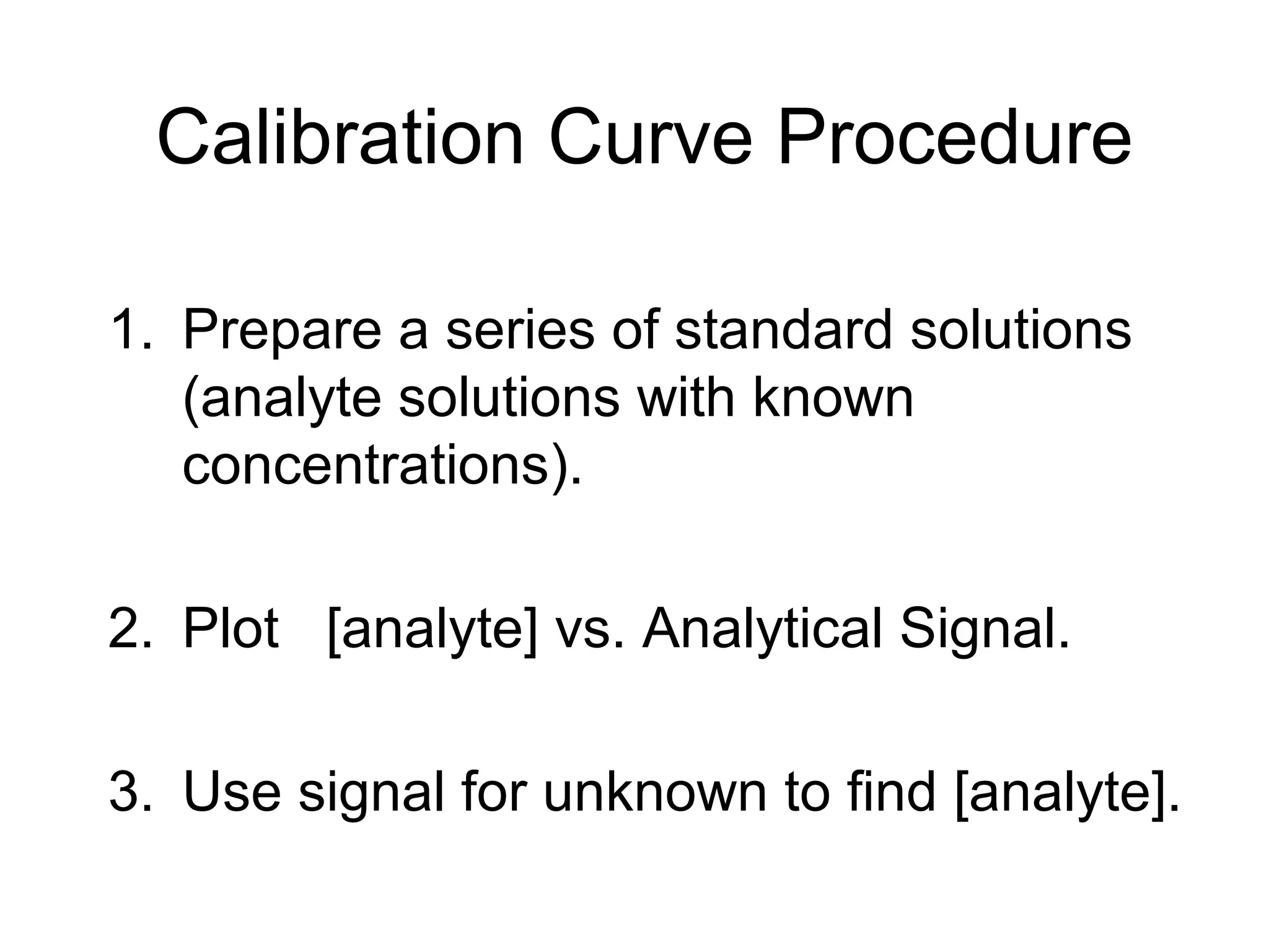 Calibration | PPT