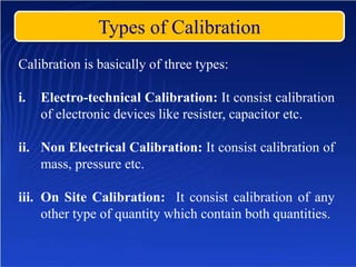 Calibration | PPTX
