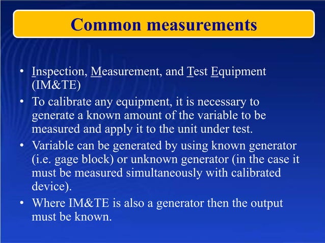 Calibration | PPTX | Physics | Science
