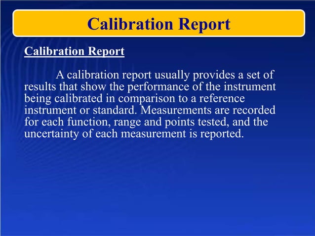 Calibration | PPTX | Physics | Science