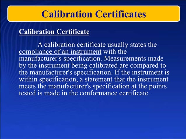 Calibration | PPTX | Physics | Science