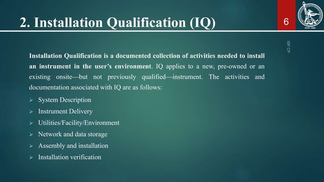 Calibration and Qualification of Analytical Instruments | PPTX ...