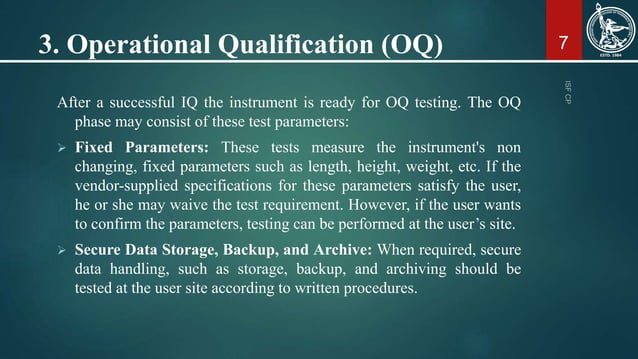 Calibration and Qualification of Analytical Instruments | PPTX ...