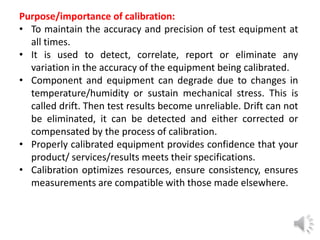 Calibration | PPTX