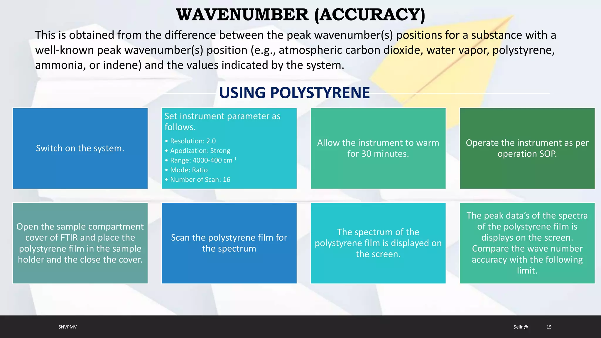Calibration - UV VIS Spectrophotometer, HPLC, Gas Chromatograph, IR ...