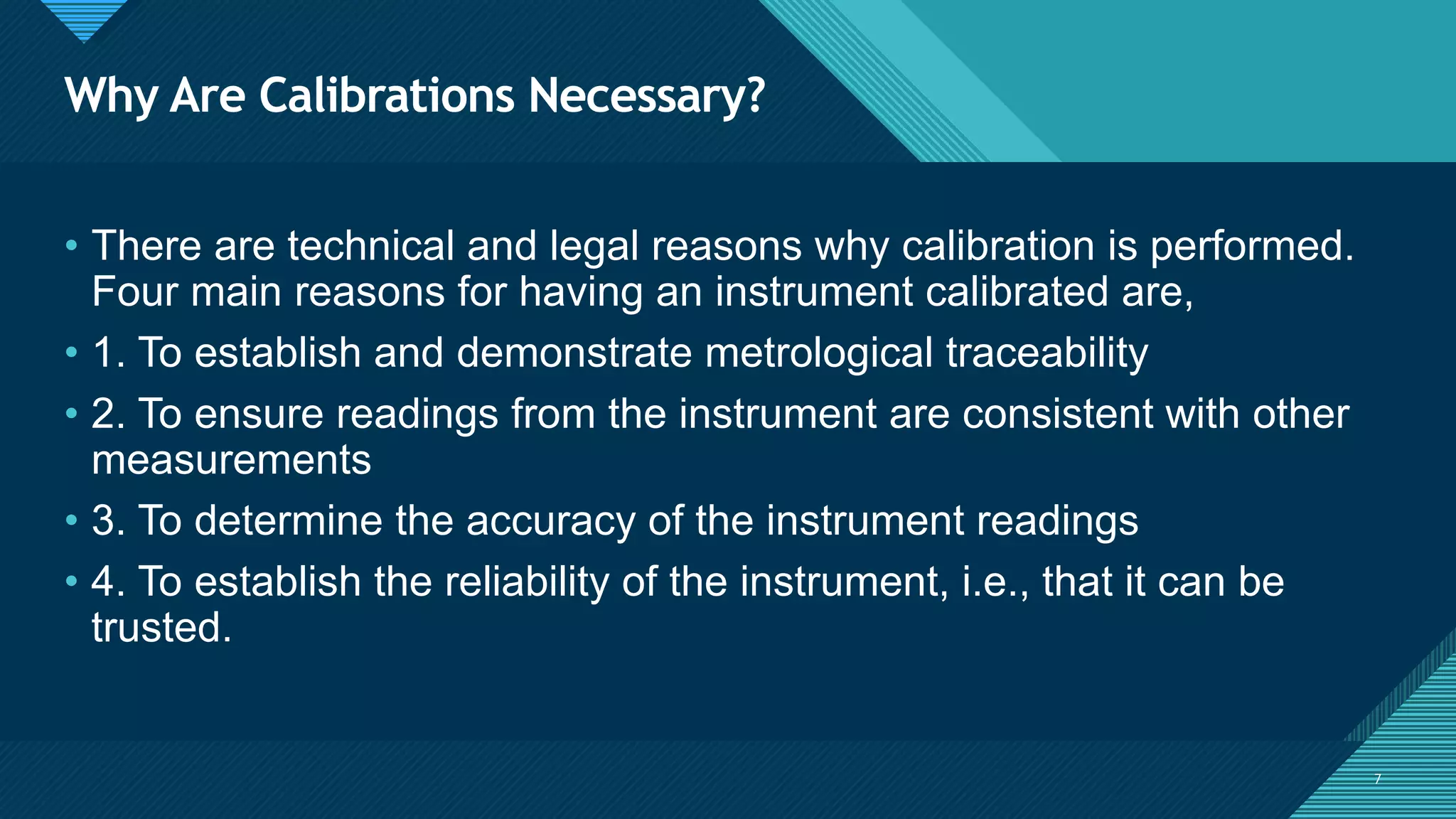 Calibration of Analytical instrument | PPTX