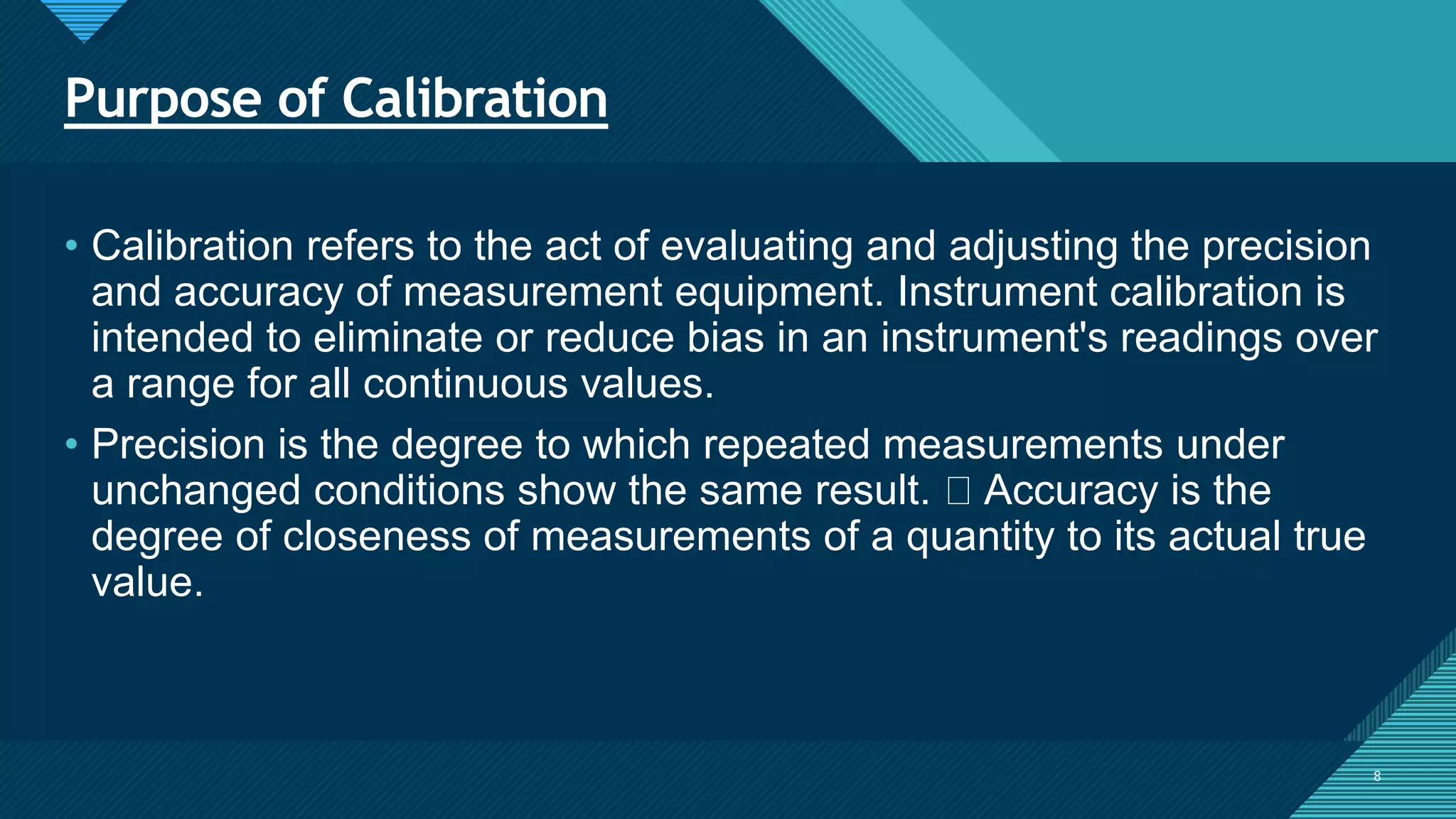 Calibration of Analytical instrument | PPTX