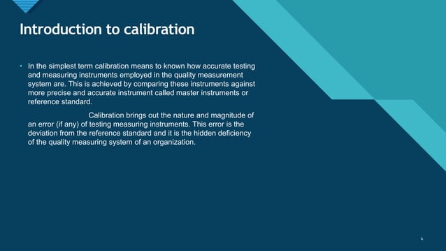 Calibration of Analytical instrument | PPTX | Physics | Science