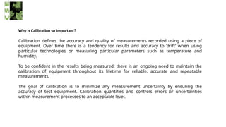 Calibration of sophisticated instruments | PPTX