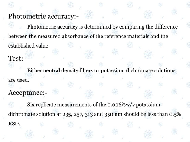 Calibration and validation of analytical instruments | PPTX | Chemistry ...