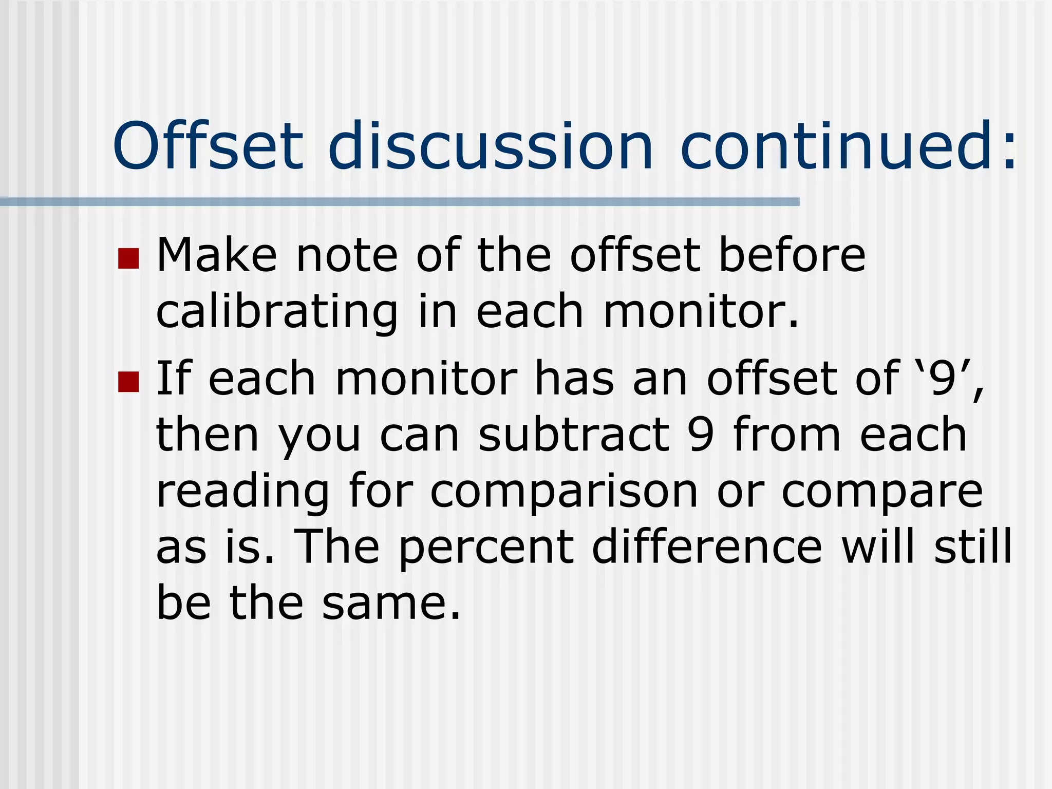 Calibration dasibi-ozone | PPT | Chemistry | Science