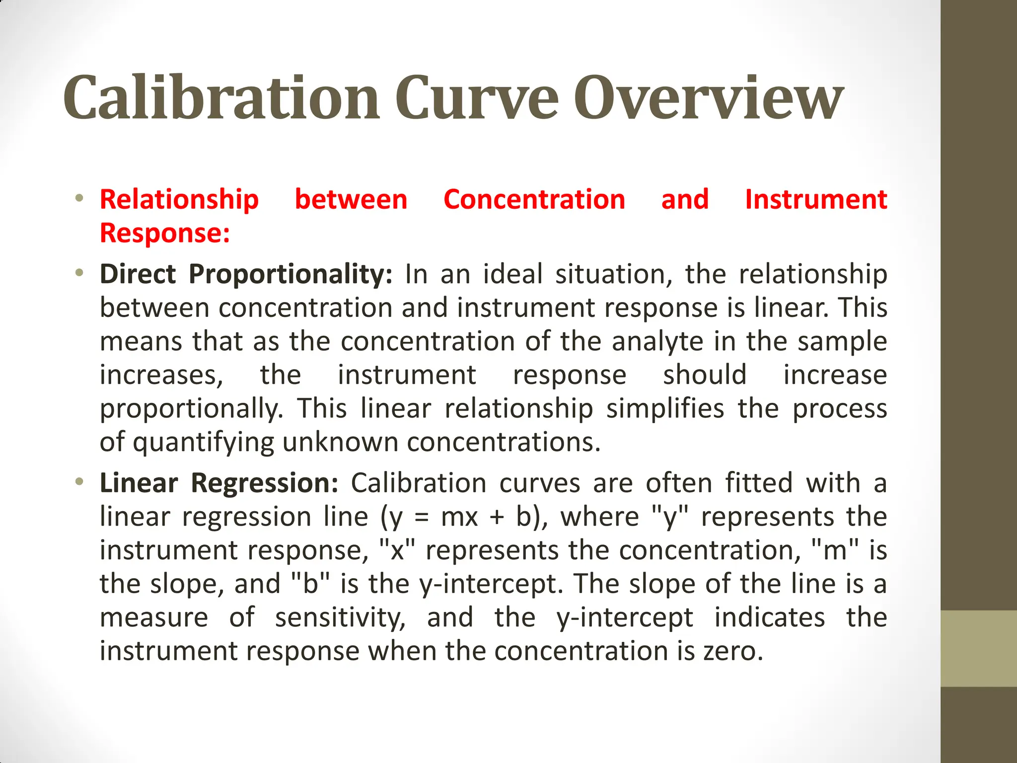 Calibration And Calibration Curve Lecture Notes Pdf Chemistry Science