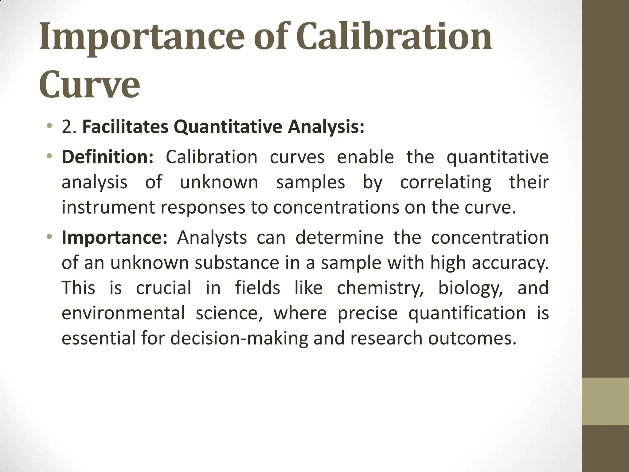 Calibration And Calibration Curve Lecture Notes Pdf Chemistry