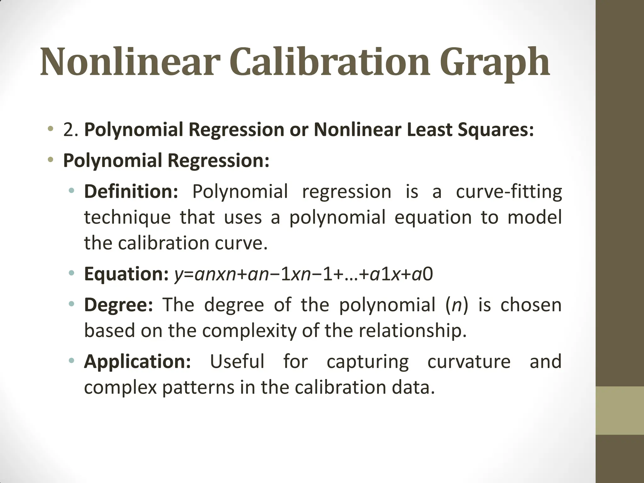 Calibration And Calibration Curve Lecture Notes Pdf Chemistry
