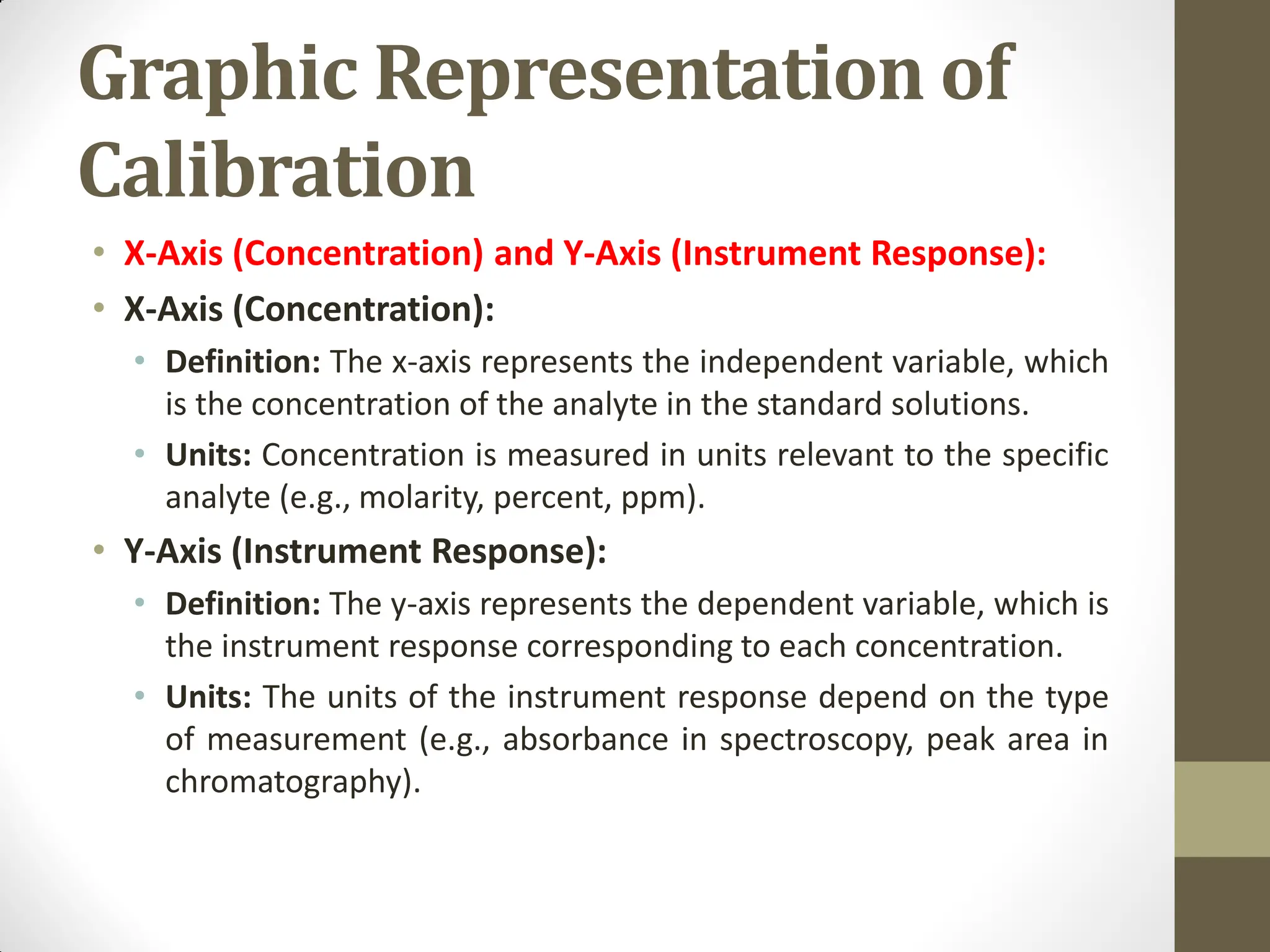 Calibration And Calibration Curve Lecture Notes Pdf Chemistry